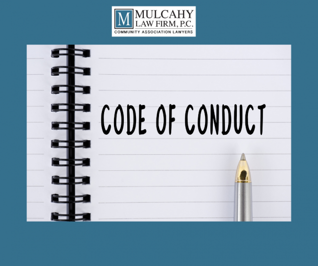 Board of Director's Code of Conduct | Mulcahy Law Firm